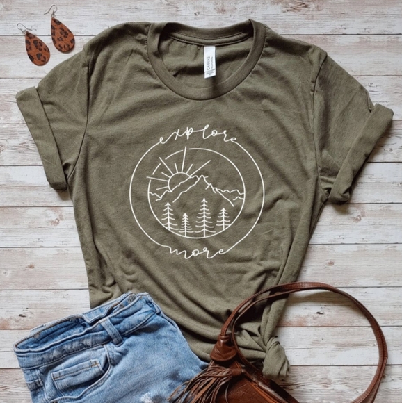 Hand Crafted | Tops | Explore More Tshirt | Poshmark